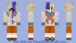MafiaTale Yui. Minecraft Skin