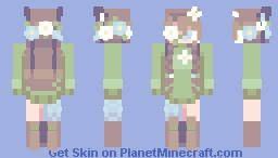 bluebonnets // oc Minecraft Skin