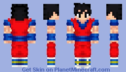 James Kujo(Goku) DBS (Remaster) Minecraft Skin