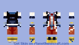 kingdom hearts 4 bas Minecraft Skin