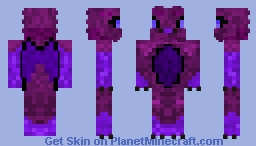 The Purple Dragon Minecraft Skin