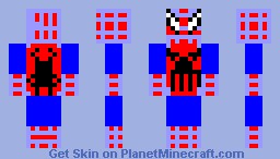 Spider Man Minecraft Skin