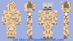 Desert Sniper of the Great Monster Empire Skeleton Minecraft Skin