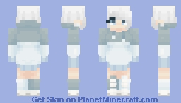 Teal tides Minecraft Skin