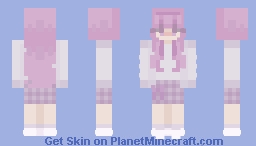 purple burst Minecraft Skin
