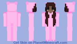 Pink Costume Girl Minecraft Skin
