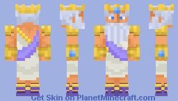 Zeus (Greek mythology mash-up) Minecraft Skin