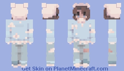 sky blue dreams Minecraft Skin