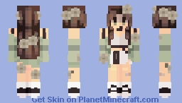 wilting . persona Minecraft Skin