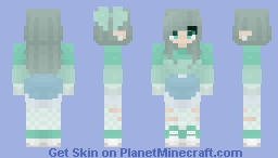 Aqua 💧 Minecraft Skin
