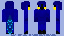 Hyacinth Macaw Minecraft Skin