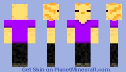 Axolotl Boy Minecraft Skin