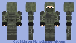 Forest Camo Soldier Minecraft Skin