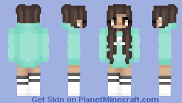 astelic - aqua Minecraft Skin