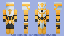 Gabriel Ultrakill (with Shadows) Minecraft Skin