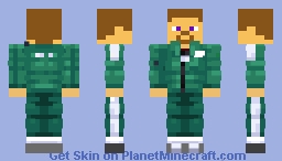 Developer Steve (Squid Game Player) Minecraft Skin