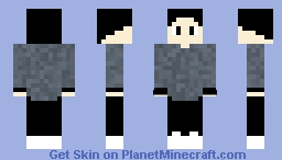 Gray Wool Skin Minecraft Skin