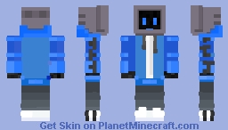 Early Ver of Blue loggy cooler Minecraft Skin