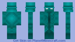 The Blue Man Minecraft Skin