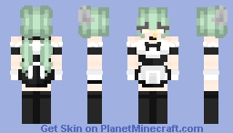 Tested java maid outfit Minecraft Skin