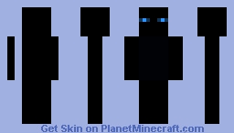 simple enderman skin Minecraft Skin