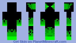 green ender monster Minecraft Skin