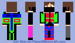 colar ninja Minecraft Skin