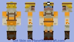 Lazaro´s Factorio dude Minecraft Skin