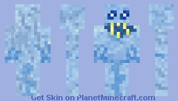 Ice Beast (My First Skin, How do you think it looks?) Minecraft Skin