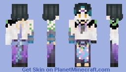 Xiao Genshin Impact Minecraft Skin
