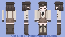 Café. Minecraft Skin