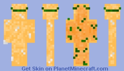 Olive garden garlic bread Minecraft Skin