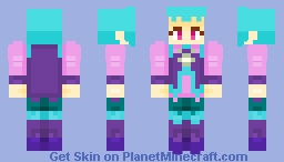 アリィ ally puyopuyo series Minecraft Skin