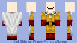 Saitama Minecraft Skin