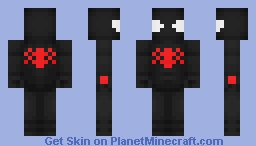 Unused Black Suit Minecraft Skin