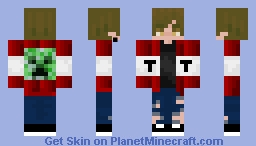 creeper fan boy Minecraft Skin