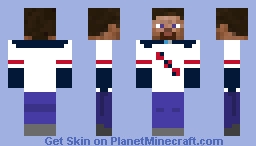 Team USA Away Jersey (2016 WCH) Minecraft Skin