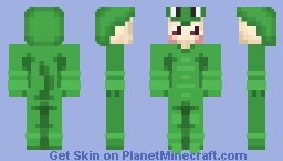 5up ! MCC17 Green Geckos Minecraft Skin