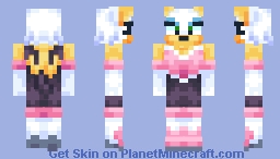 Rouge the bat (Sonic) Minecraft Skin