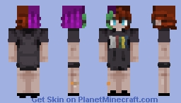 Glitched Minecraft Skin