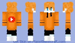 Orange Boy Minecraft Skin
