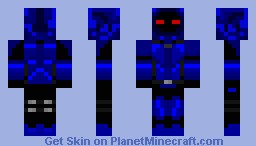 Blue Knight Minecraft Skin