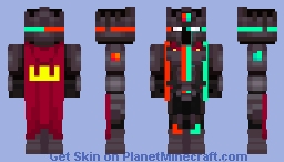 master of netherite Minecraft Skin