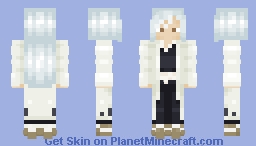Juushirou Ukitake | Bleach Minecraft Skin
