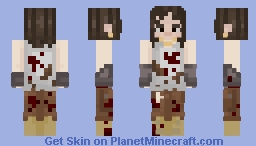 SARA : post apocalypse series Minecraft Skin