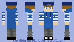 BLUE GUY Minecraft Skin