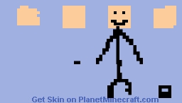 Stick man Minecraft Skin