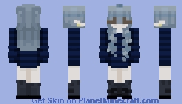 *~Blue girl~* Minecraft Skin