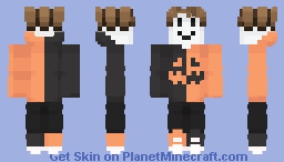 bacon hair Minecraft Skin