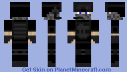 Black Ops Soldier Minecraft Skin